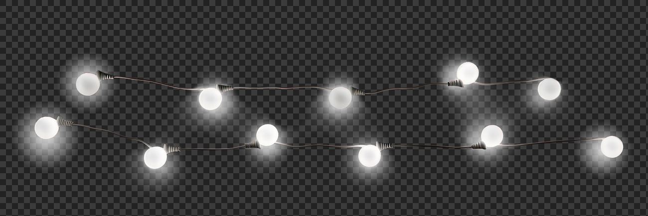 PNG Christmas light line lighting | Free PNG - rawpixel