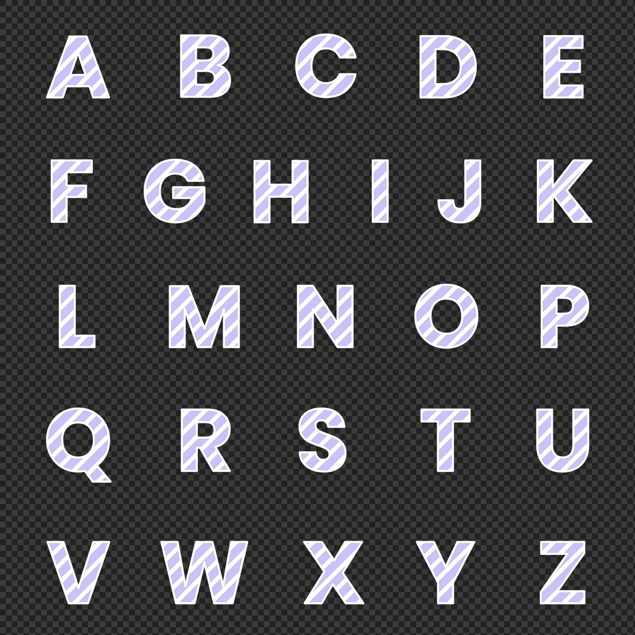 Abc font collection graphic png | Premium PNG - rawpixel