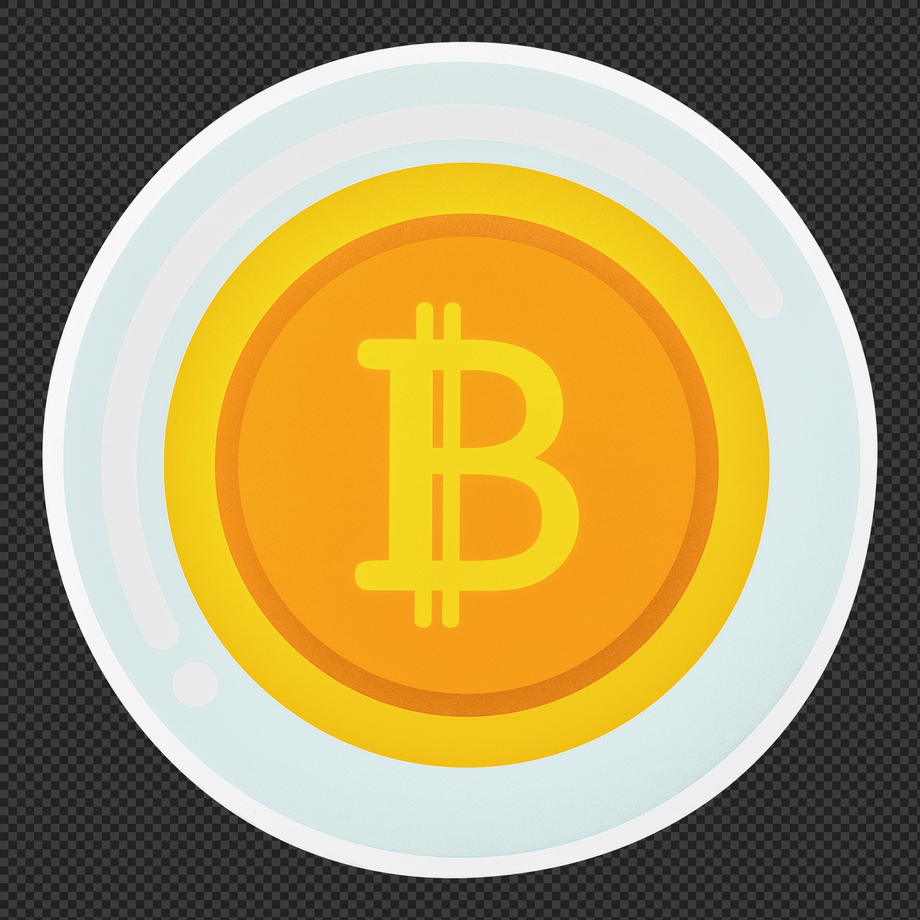 Digital asset bitcoin paper craft | Free PNG Sticker - rawpixel