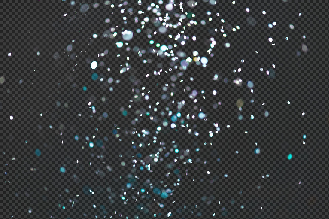 White glitter png bokeh overlay | Premium PNG - rawpixel