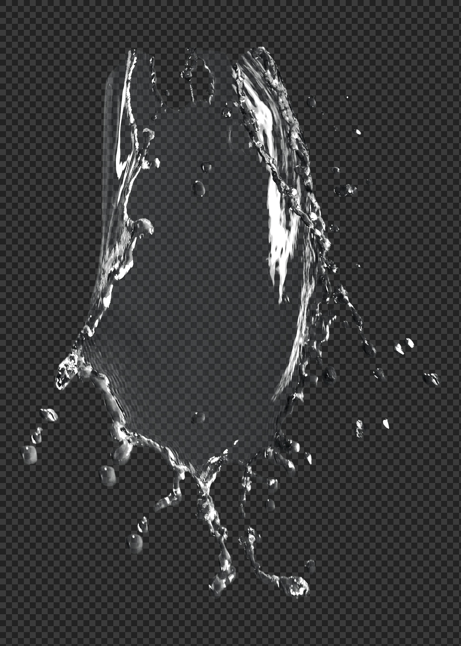 Water splash drops design element | Premium PNG Sticker - rawpixel