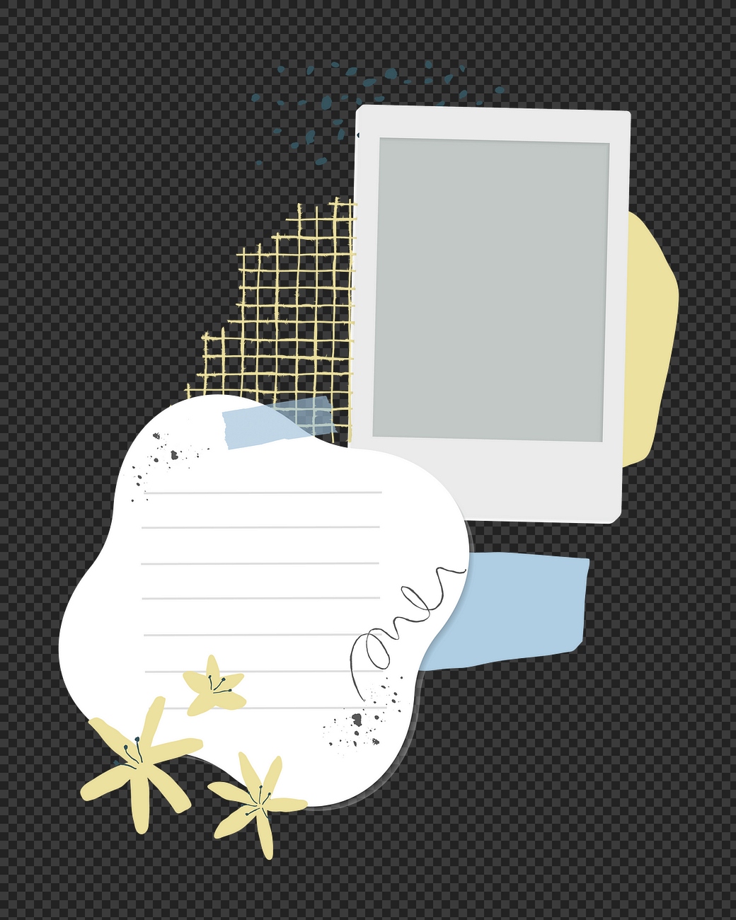 Digital note png instant photo | Premium PNG Sticker - rawpixel