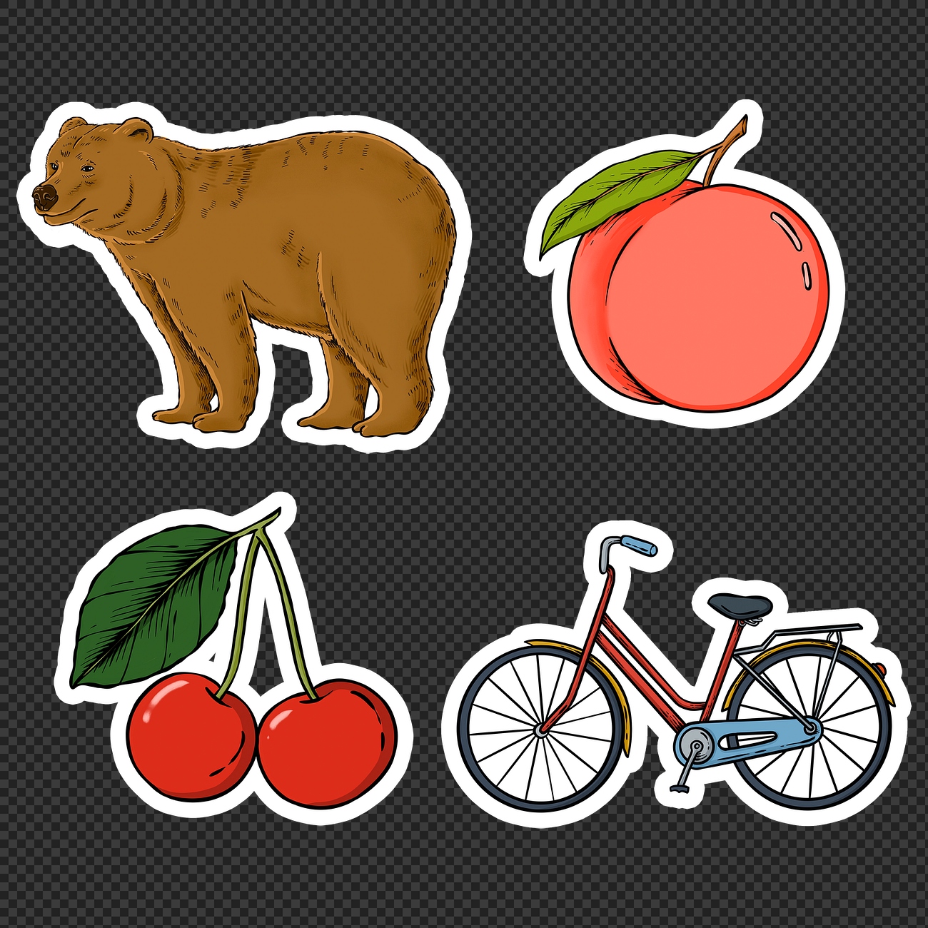 Colorful mix stickers set design | Premium PNG - rawpixel