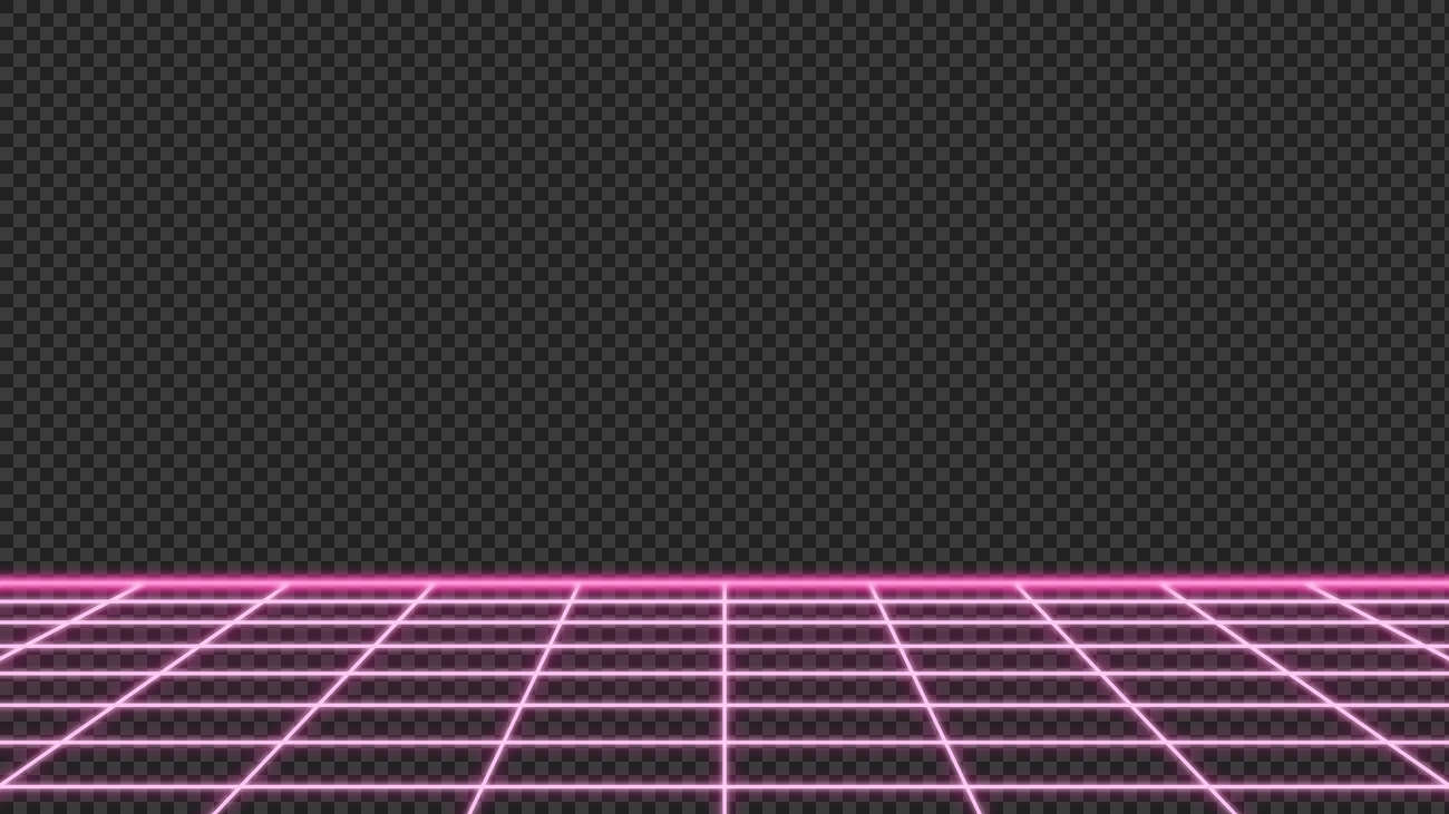 Pink neon synthwave background design | Premium PNG - rawpixel