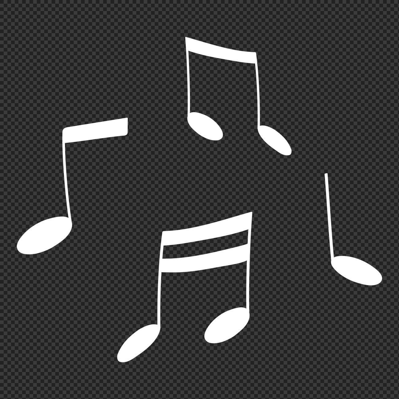 Musical notes png clipart, cute | Premium PNG Sticker - rawpixel