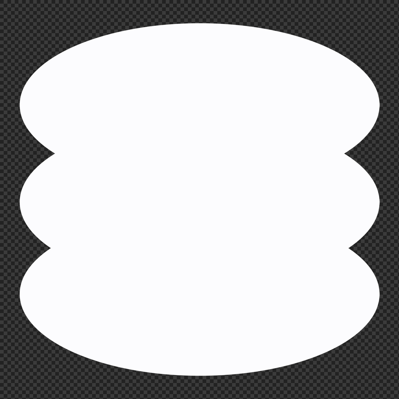 White badge shape png, collage | Premium PNG Sticker - rawpixel