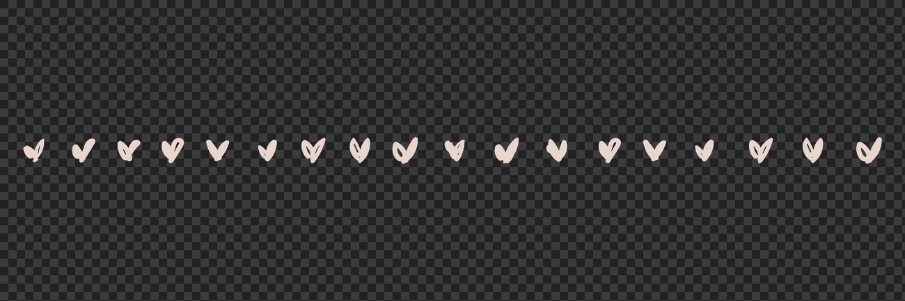 Png heart line border sticker | Premium PNG Sticker - rawpixel