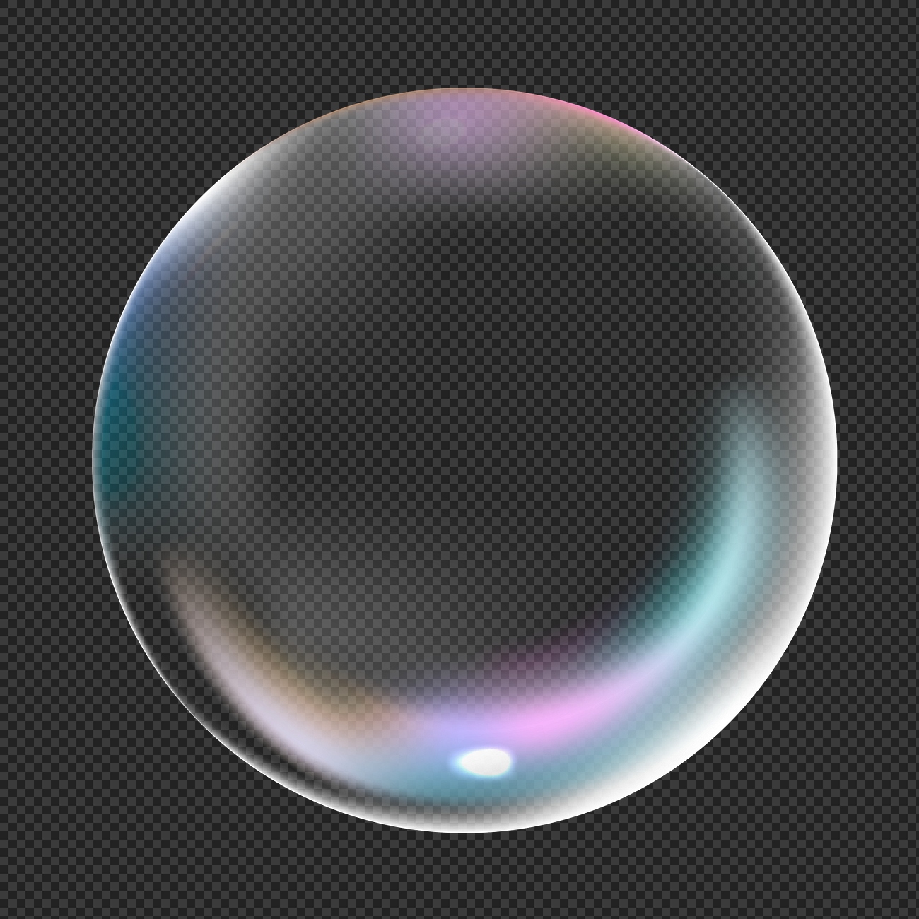 Png clear bubble design element | Free PNG Sticker - rawpixel