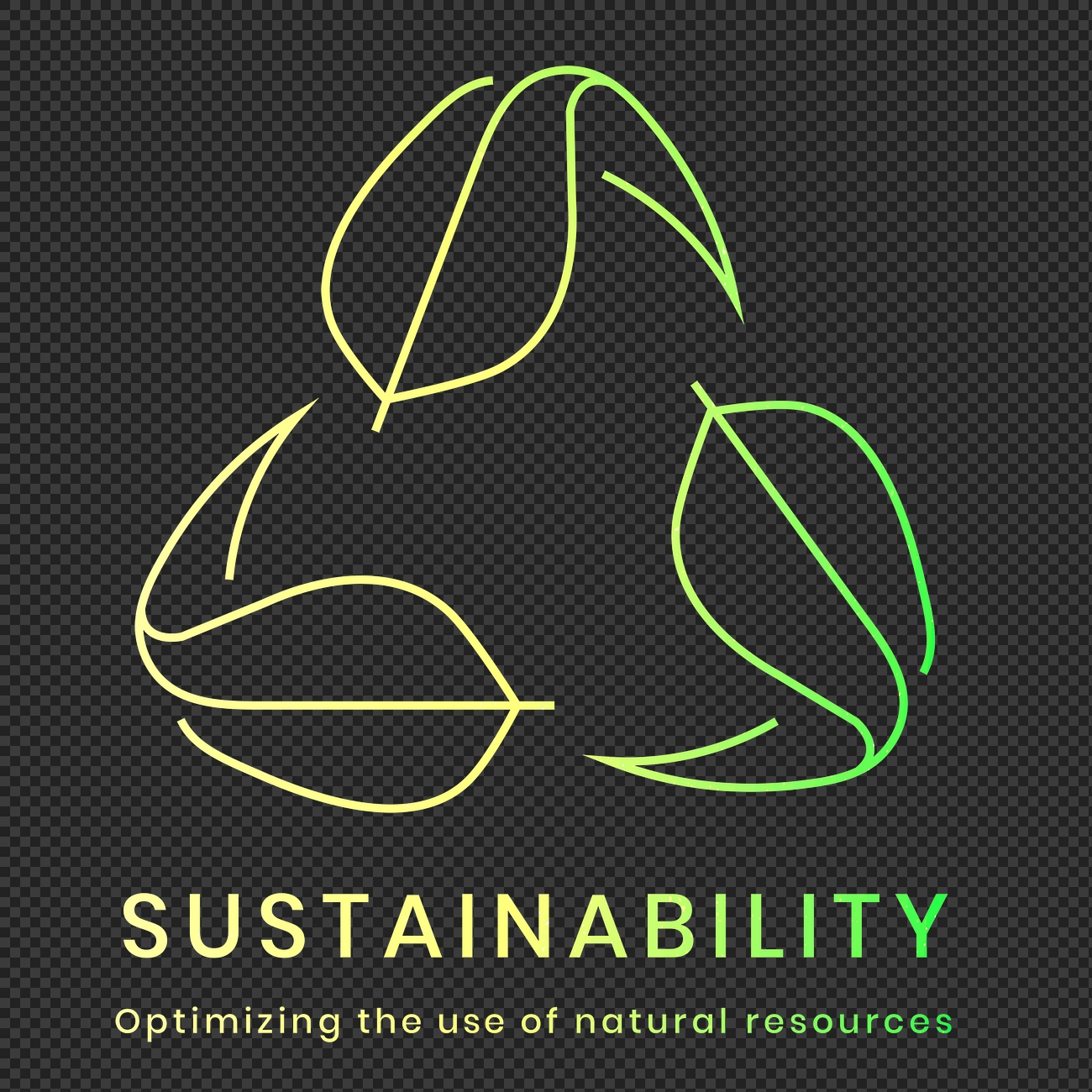 Sustainability environmental logo png with text | Free PNG Sticker ...