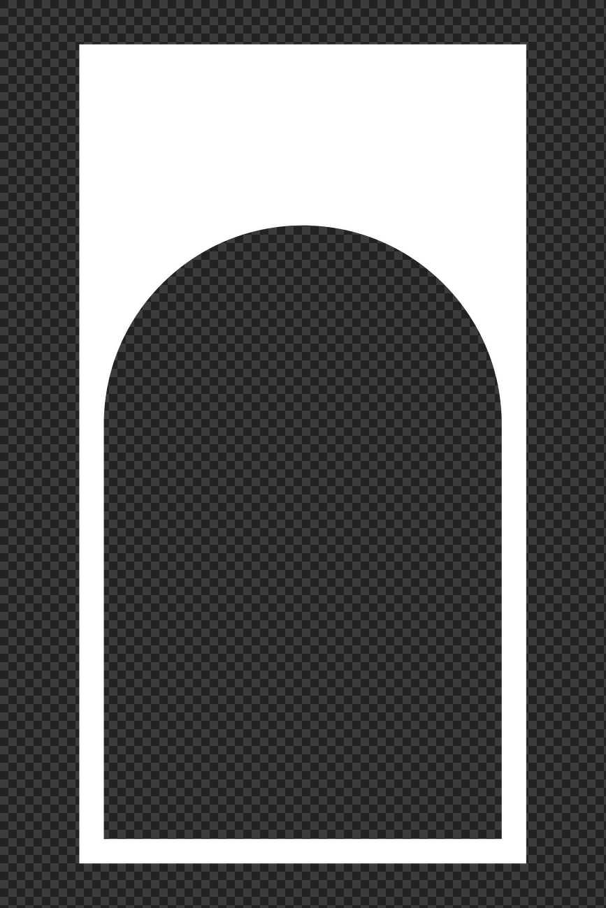 Arch shape png frame, transparent | Premium PNG - rawpixel