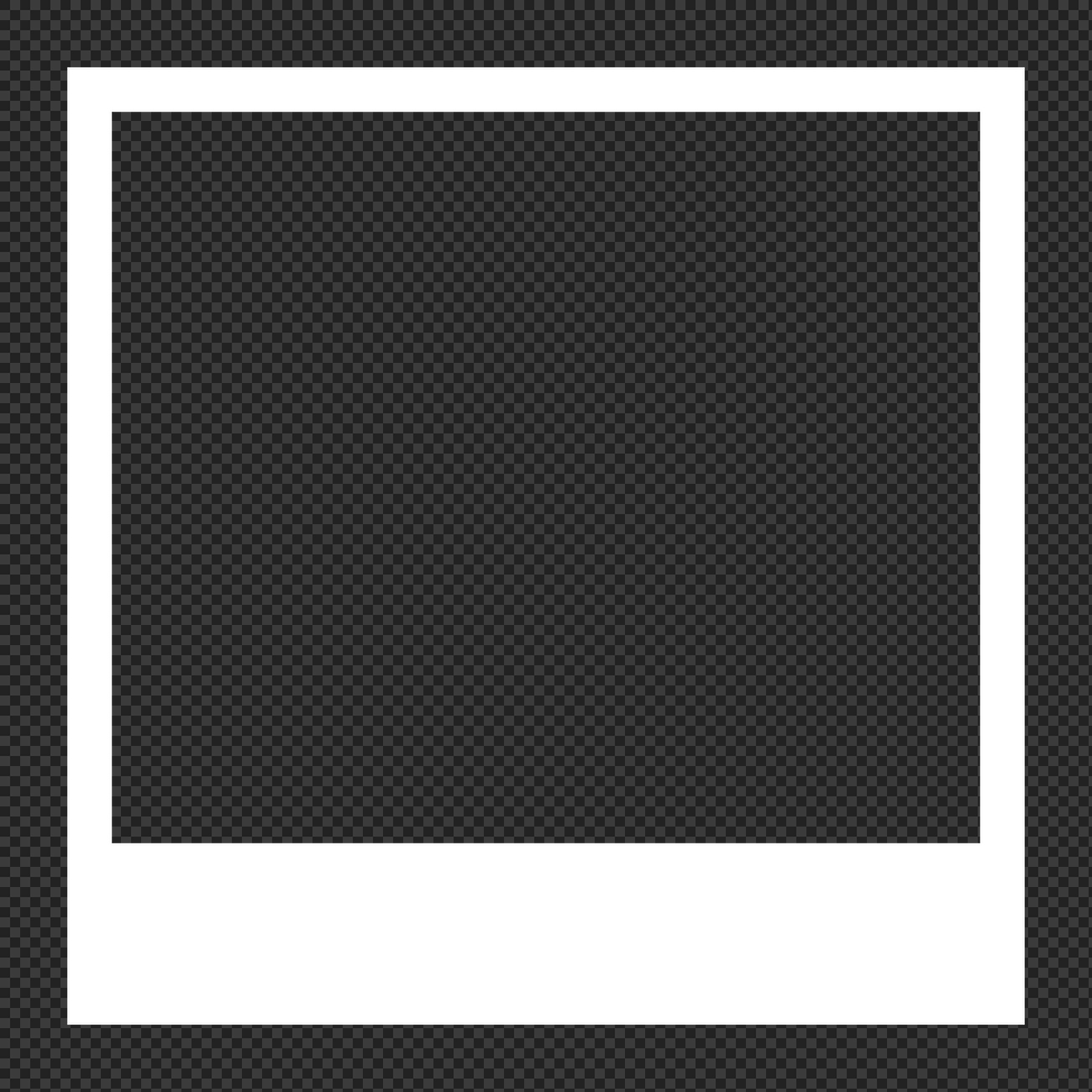 Instant photo png frame, transparent | Premium PNG - rawpixel