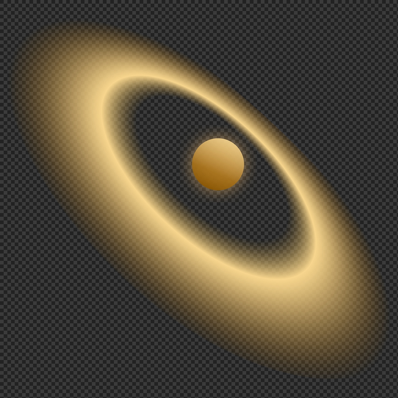 Gold saturn png sticker, aesthetic | Free PNG Sticker - rawpixel