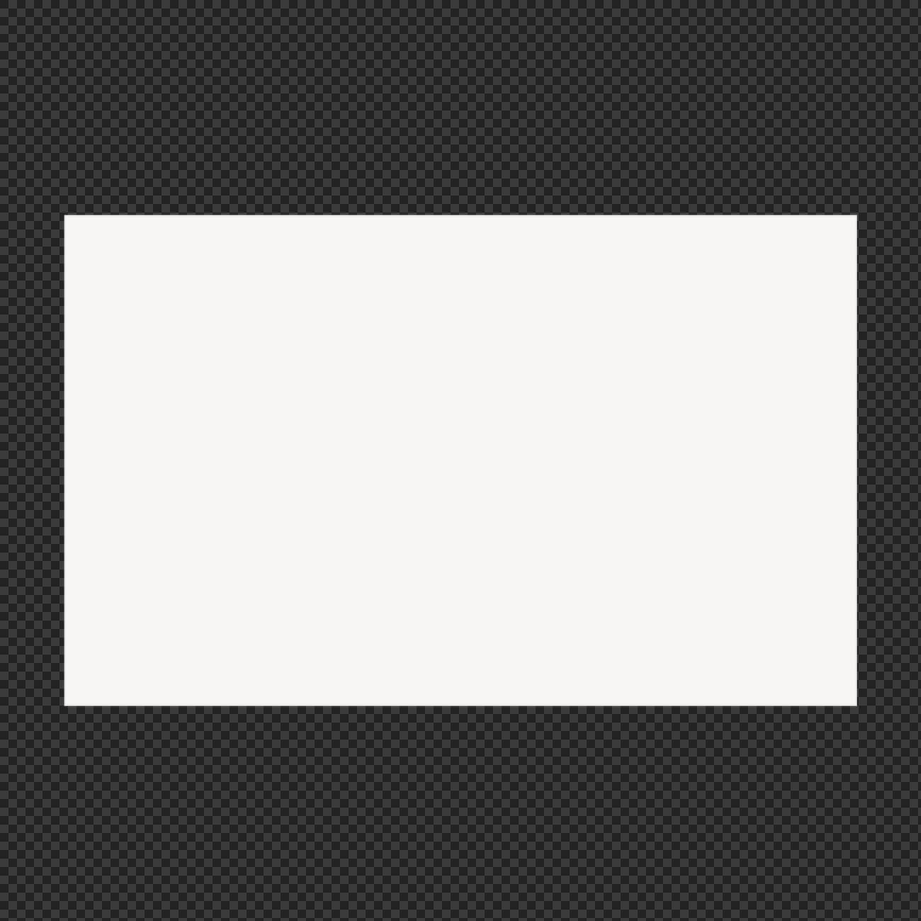 White rectangle png clipart, flat | Premium PNG - rawpixel