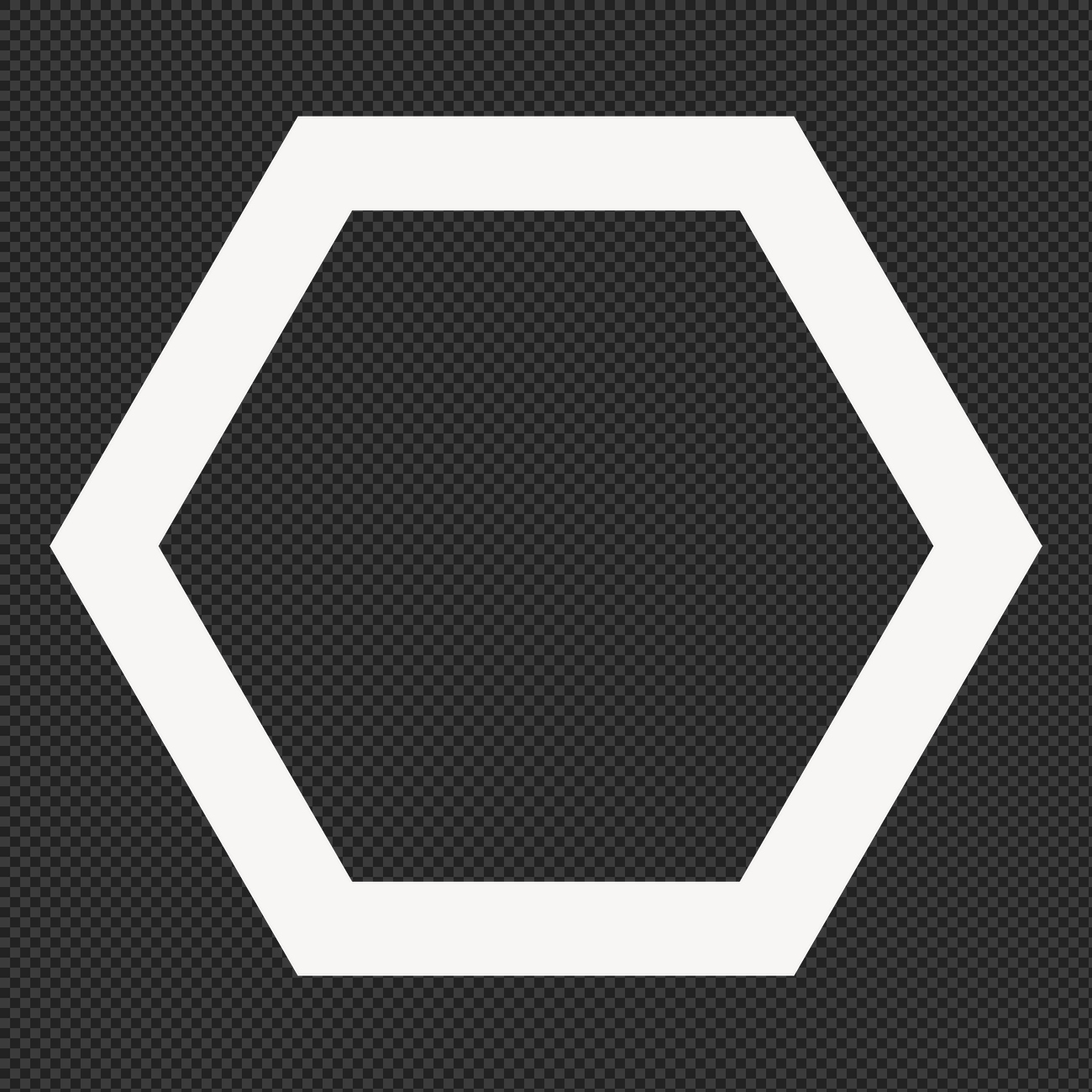 Outline octagon png shape clipart, | Premium PNG - rawpixel