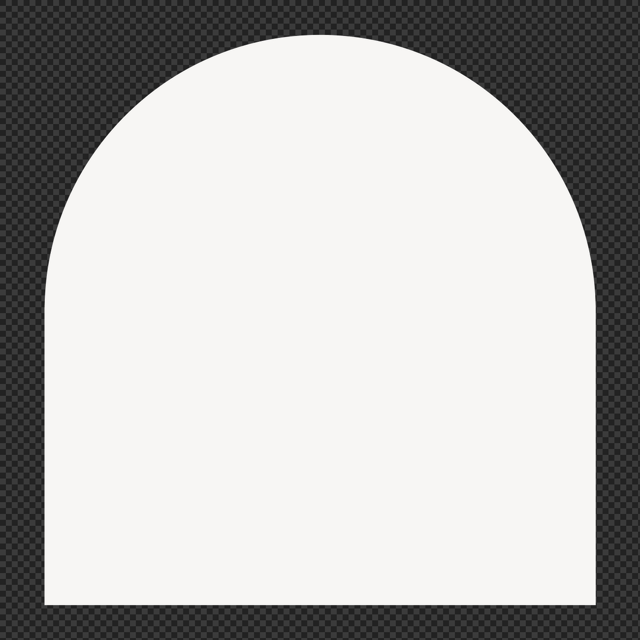 Arch shape png clipart, white | Premium PNG - rawpixel