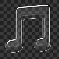 Music note png 3D bubble | Premium PNG - rawpixel