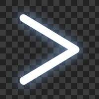 Greater than sign png neon | Free PNG - rawpixel