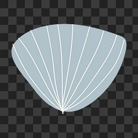 Blue shell png sticker, transparent | PNG - rawpixel