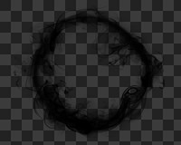 PNG Smoke ring circle black | Premium PNG - rawpixel