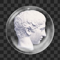 Greek god head png sculpture | Free PNG - rawpixel