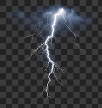 PNG Lightning thunderstorm nature night | Premium PNG - rawpixel