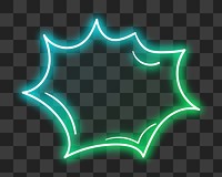 Green explosion bubble design element | Free PNG - rawpixel