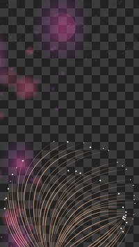 Round particle lines png futuristic | Premium PNG - rawpixel