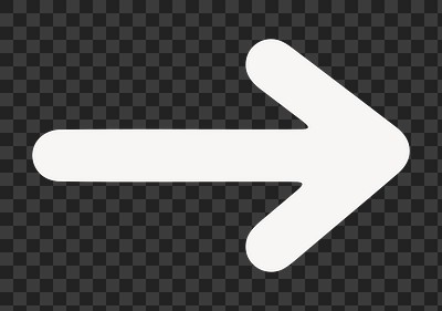 PNG arrow icon white, transparent | Premium PNG - rawpixel