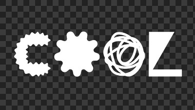 Cool word png abstract shape | Free PNG - rawpixel