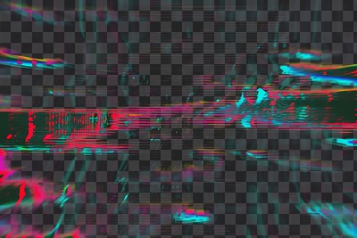 PNG glitch overlay effect, transparent | Premium PNG - rawpixel