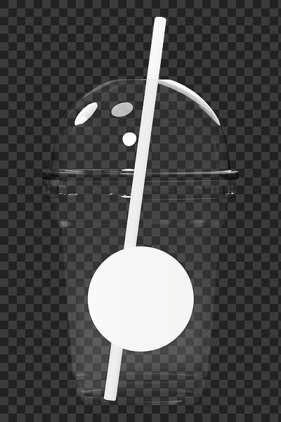 Png plastic cup sticker, 3D | Premium PNG - rawpixel