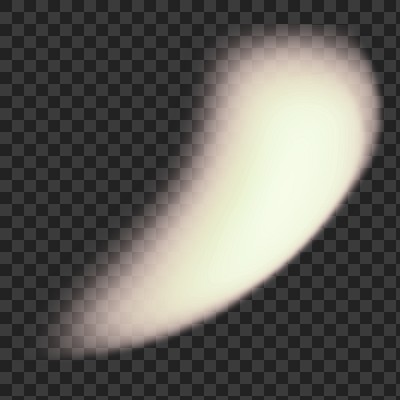 Png blurry abstract shape sticker, | Premium PNG - rawpixel