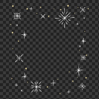 PNG white bling frame sticker, | Premium PNG - rawpixel