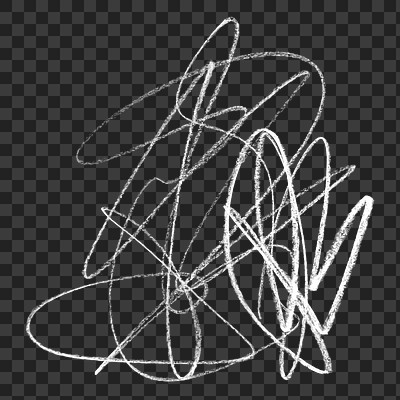 White chalk scribbles png sticker, | Premium PNG - rawpixel