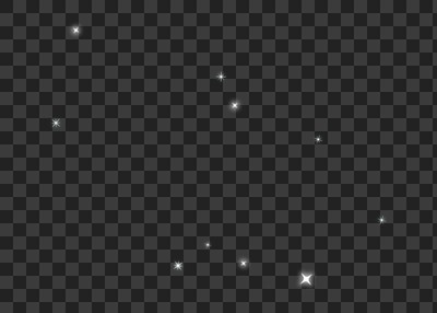 PNG Sparkly stars, starry sky | Premium PNG - rawpixel