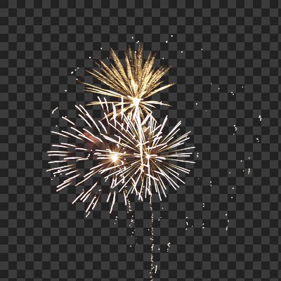 Fireworks png New Year sticker | Free PNG - rawpixel