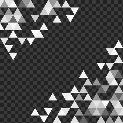 Gray triangle patterned white background | Premium Vector - rawpixel