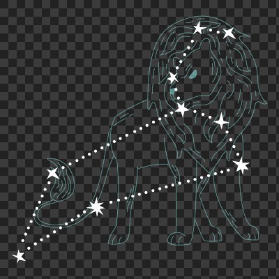 Leo astrological sign design vector | Premium Vector - rawpixel