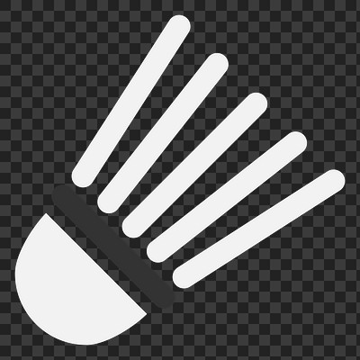 Illustration of shuttlecock icon | Premium Vector - rawpixel
