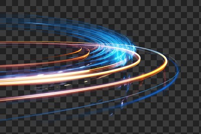 PNG light speed trail effect, | Premium PNG - rawpixel