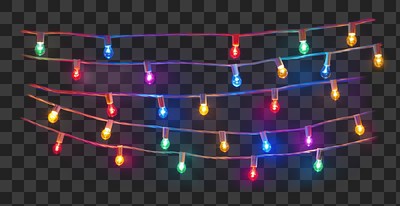 PNG Christmas light line lighting | Free PNG - rawpixel