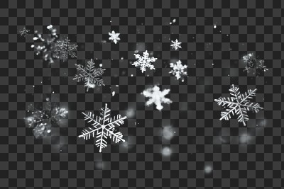 Falling snowflakes png overlay, transparent | Free PNG - rawpixel