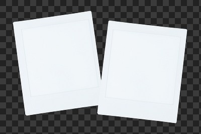 Instant photo png frame, simple | Premium PNG - rawpixel