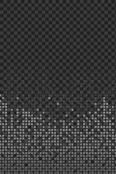 Gray abstract pixel art psd | Premium PSD - rawpixel