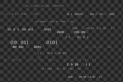 Binary code pattern png big | Premium PNG - rawpixel