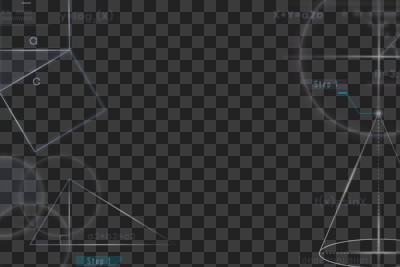 Mathematics background, geometric frame, modern | Premium Vector - rawpixel