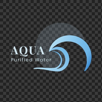 Aqua png business logo, water | Premium PNG - rawpixel