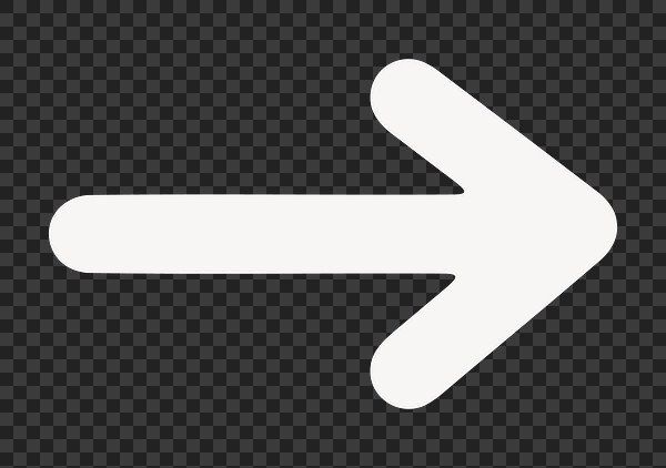 PNG arrow icon white, transparent | Premium PNG - rawpixel
