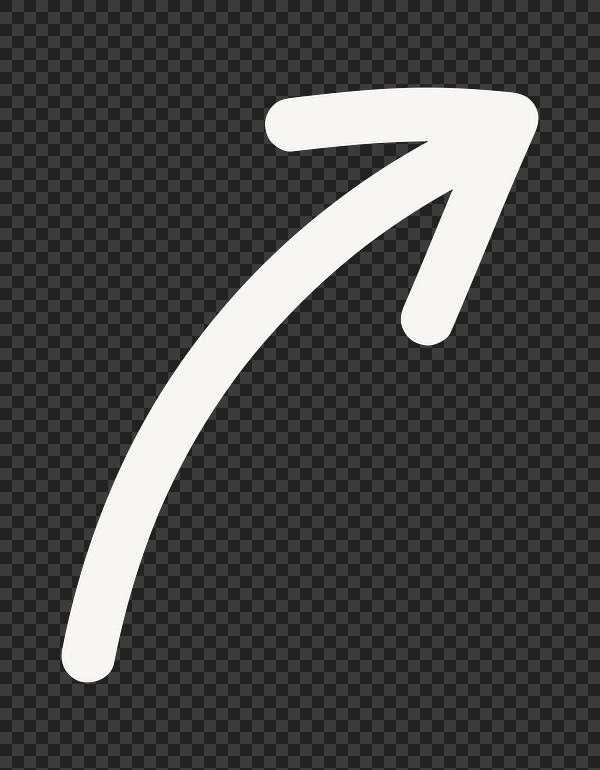 PNG arrow icon white, transparent | Premium PNG - rawpixel