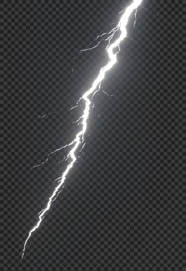 PNG Icy White Lightning Bolt | Premium PNG - rawpixel